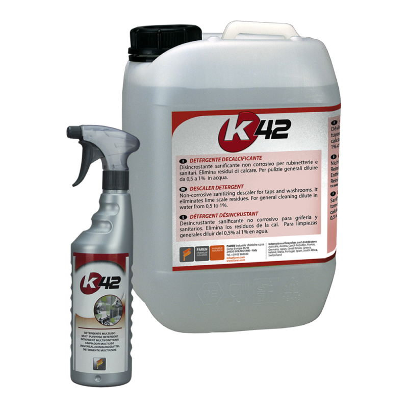 K42 – MULTI-PURPOSE CLEANER AND DESCALER DETERGENT - 750ML – Wholesale ...