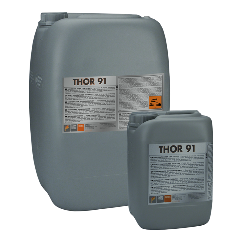 THOR 91 – SUPER CONCENTRATED DEGREASER - 5 LITRE – Wholesale Catering
